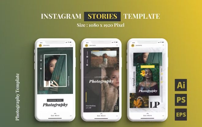 15+ Free Photography Instagram Templates PSD - Graphic Cloud