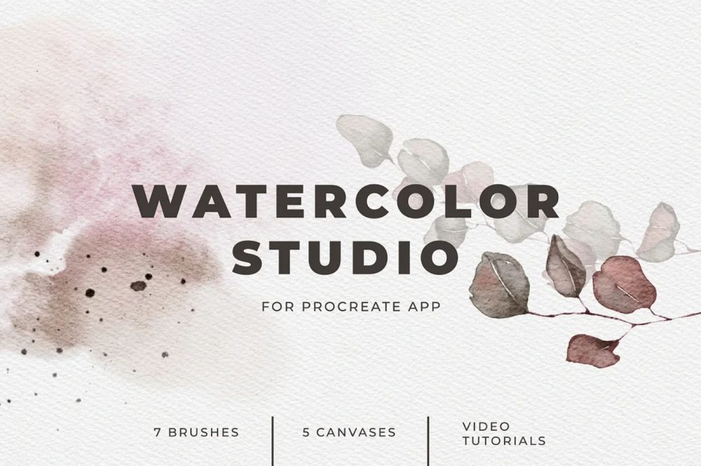 15+ Free Watercolor Procreate Brushes Download - Graphic Cloud