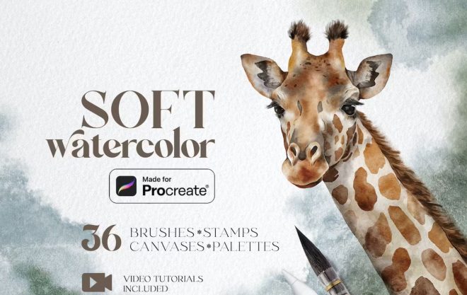 15+ Free Watercolor Procreate Brushes Download - Graphic Cloud
