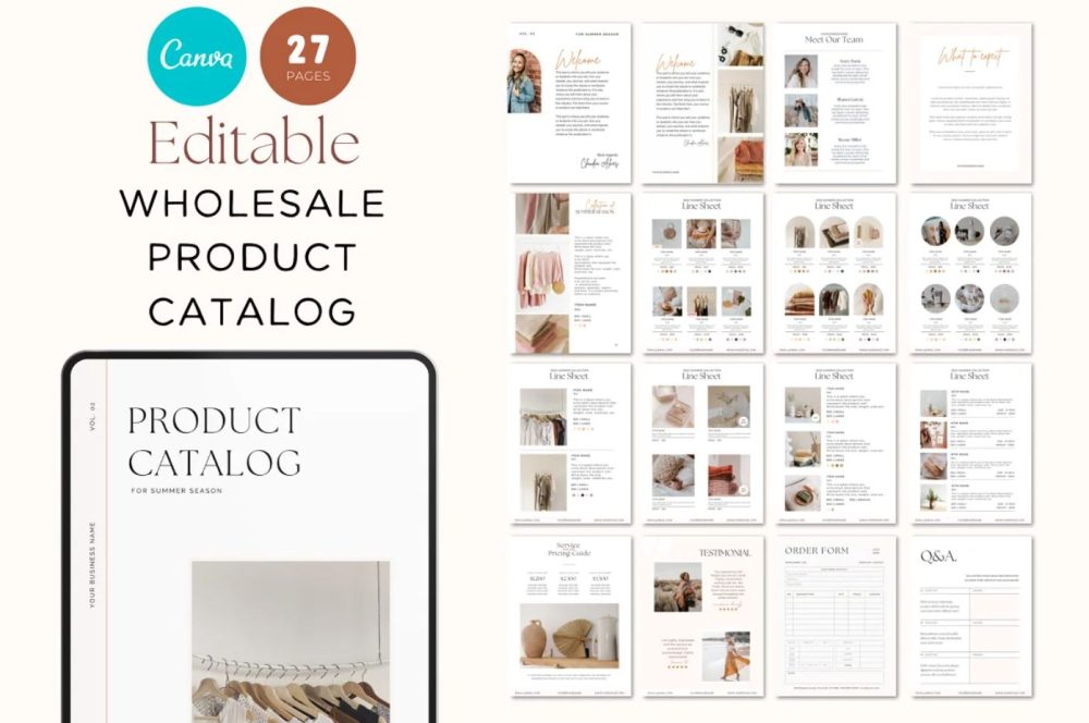 15+ Product Catalog Template Ai PSD Free - Graphic Cloud