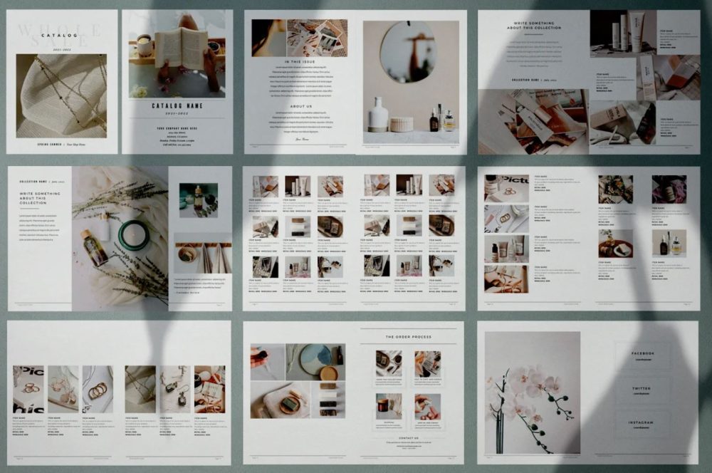 15+ Product Catalog Template Ai PSD Free - Graphic Cloud