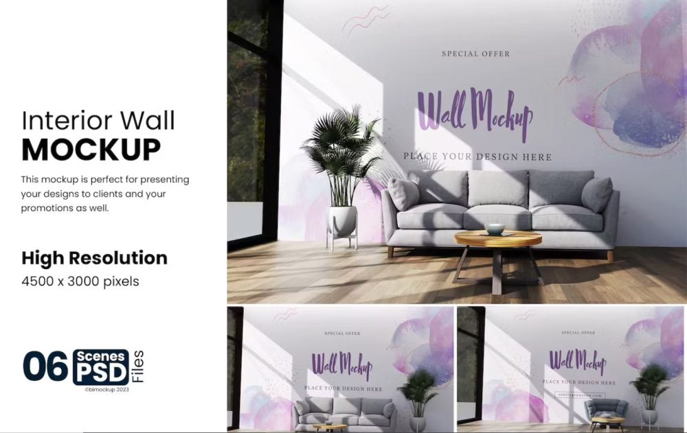 15+ Free Wallpaper Mockup PSD Download - Graphic Cloud