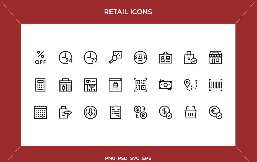 15+ Retail Store Icons Ai EPS PNG Free Download - Graphic Cloud