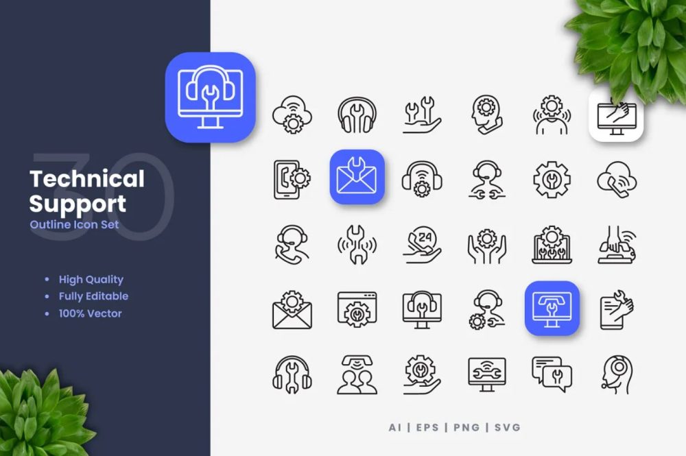 15+ Customer Support Icons Ai EPS Download Free - Graphic Cloud