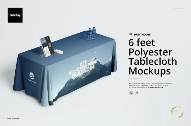 15+ Free Tablecloth Mockup PSD Design Download - Graphic Cloud