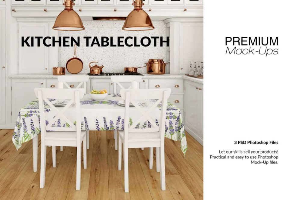 15+ Free Tablecloth Mockup PSD Design Download - Graphic Cloud