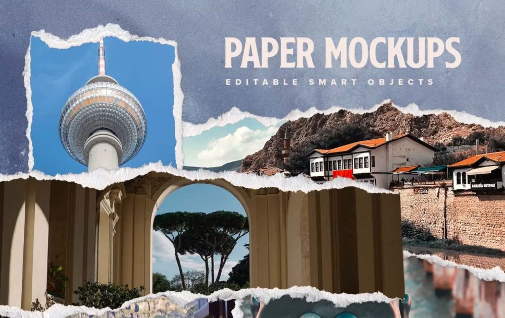 15+ Free Torn Paper Effect ATN PSD Download - Graphic Cloud