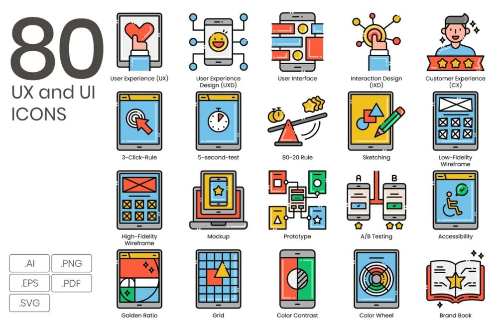 15+ Free UX and UI Icons Ai EPS PNG Download - Graphic Cloud