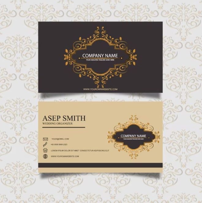 15+ Free Vintage Business Card Template PSD - Graphic Cloud