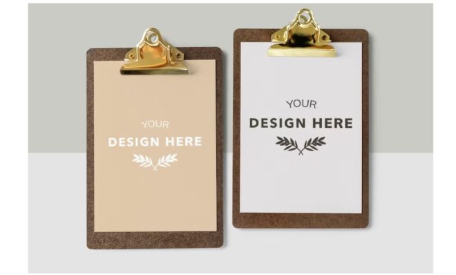 15+ Clipboard Mockup PSD Free Presentation Download - Graphic Cloud