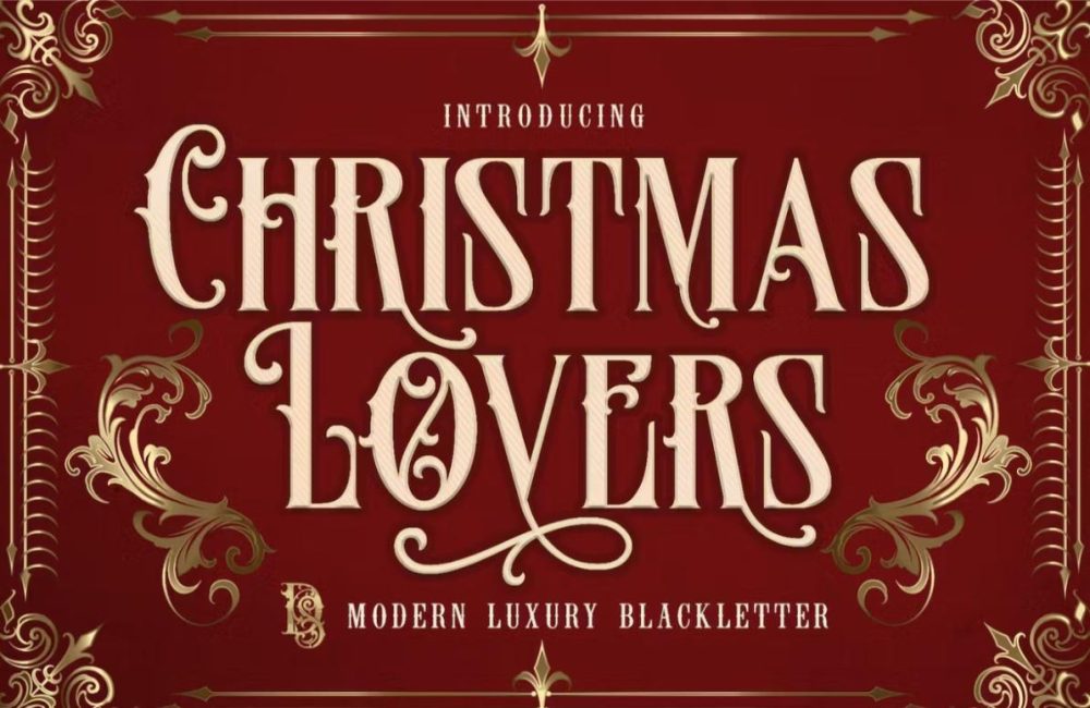 15+ Christmas Typeface Free TTF OTF Download - Graphic Cloud