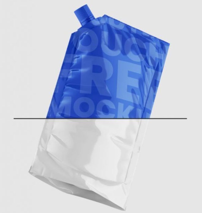 Spouted Pouch Mockup PSD for Presentation Designs - Graphic Cloud